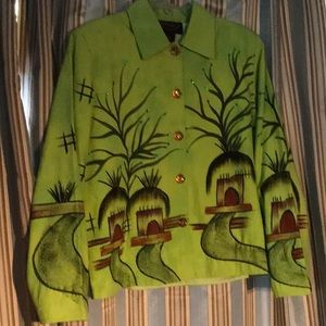 Alex Kim | Jackets & Coats | Alex Kim Greenyellow Jacket Sz Medium ...